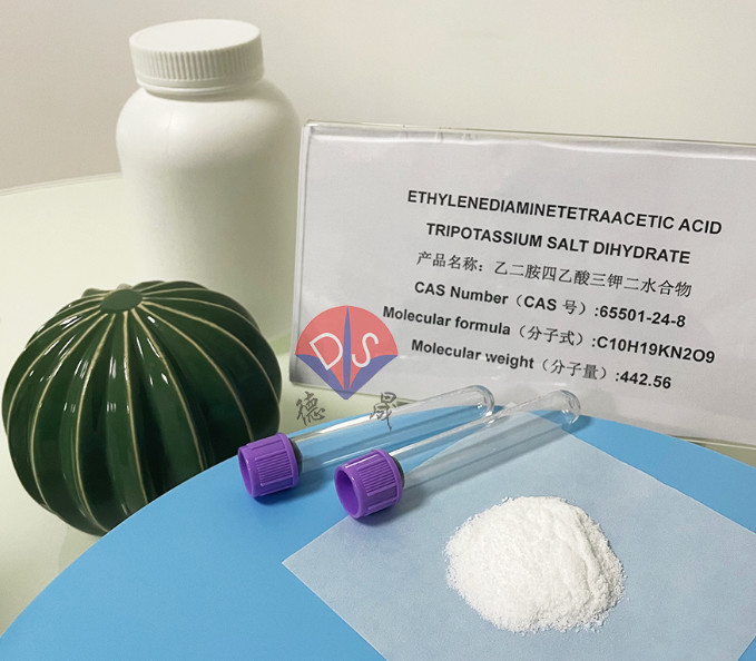 Ethylenediaminetetraacetic acid tripotassium additive in EDTA vacuum ...