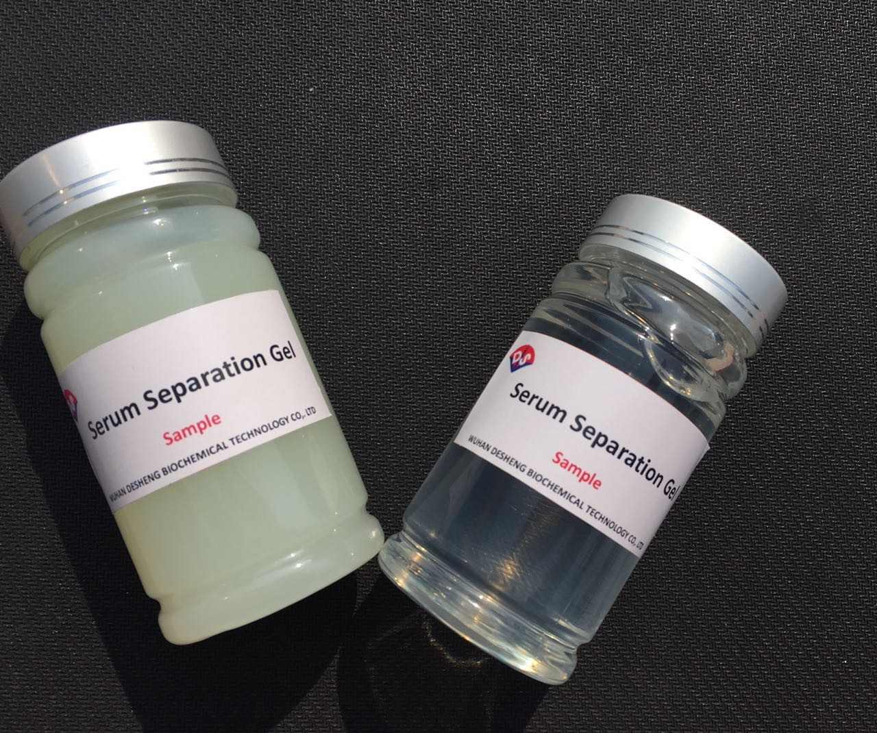 Blood collection vessel additive anti irradiation serum separation gel