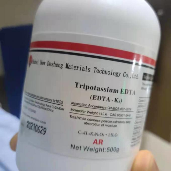 EDTA K3 Tripotassium Salts Blood Collection Tubes Additives