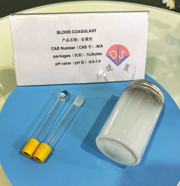White Color Blood Clot Activator Powder Cogulant Good Suspension